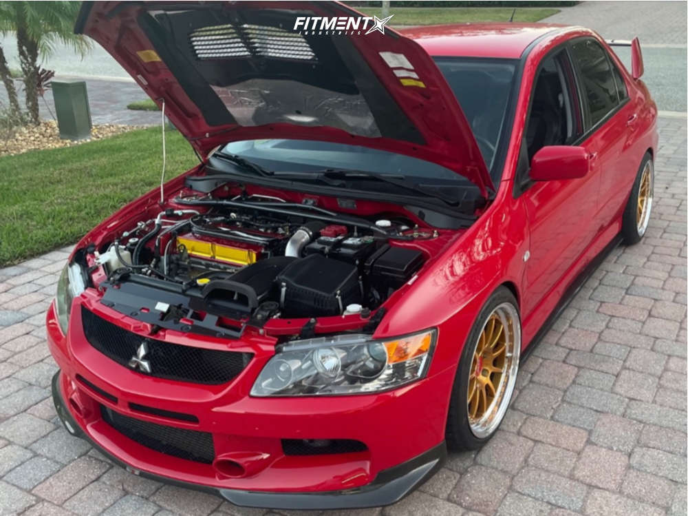 2006 Mitsubishi Lancer Evolution with 18x9.5 CCW D110 and Continental ...
