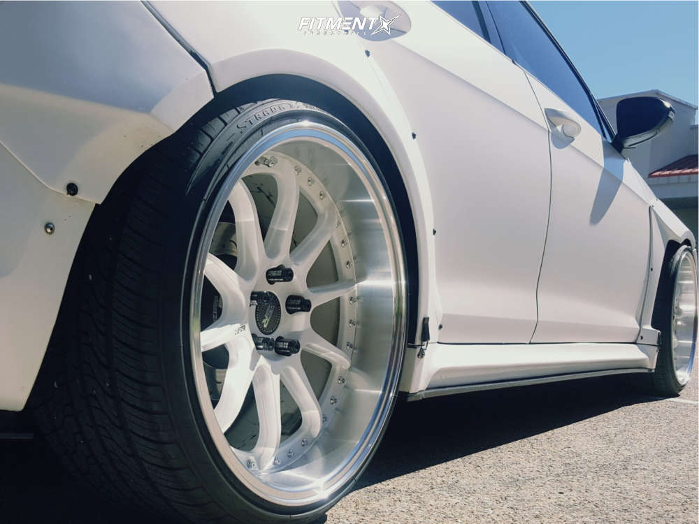 2017 Volkswagen GTI Base with 19x10.5 ESR Cs12 and Vercelli 265x30 on ...