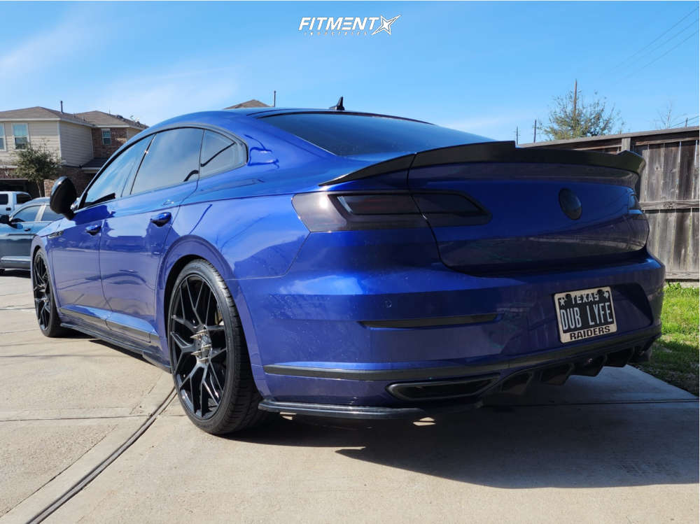 2021 Volkswagen Arteon SEL R-Line with 20x9 Asanti Black Abl-27 and ...