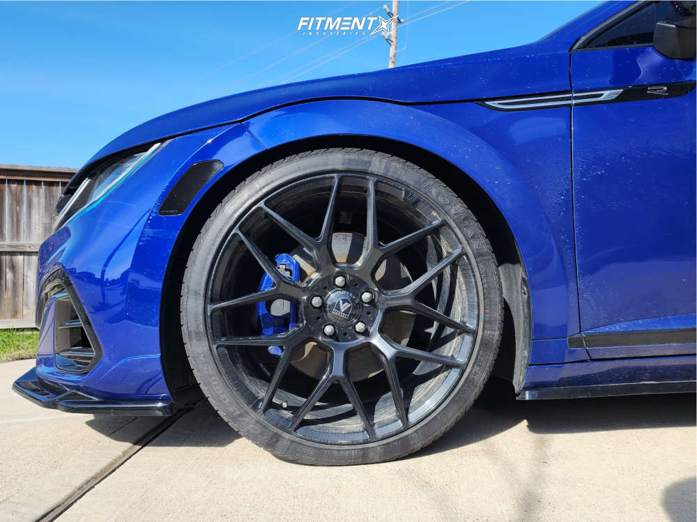 2021 Volkswagen Arteon SEL R-Line with 20x9 Asanti Black Abl-27 and ...