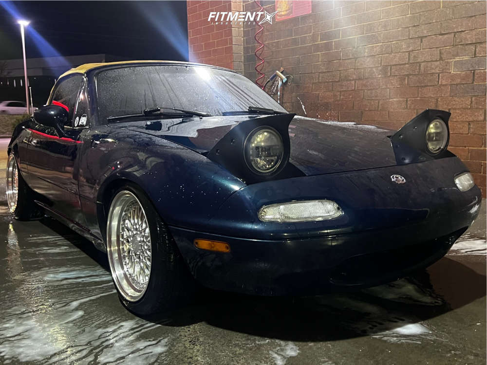 1995 Mazda Miata Base with 16x8 XXR 536 and Continental 195x45 on ...