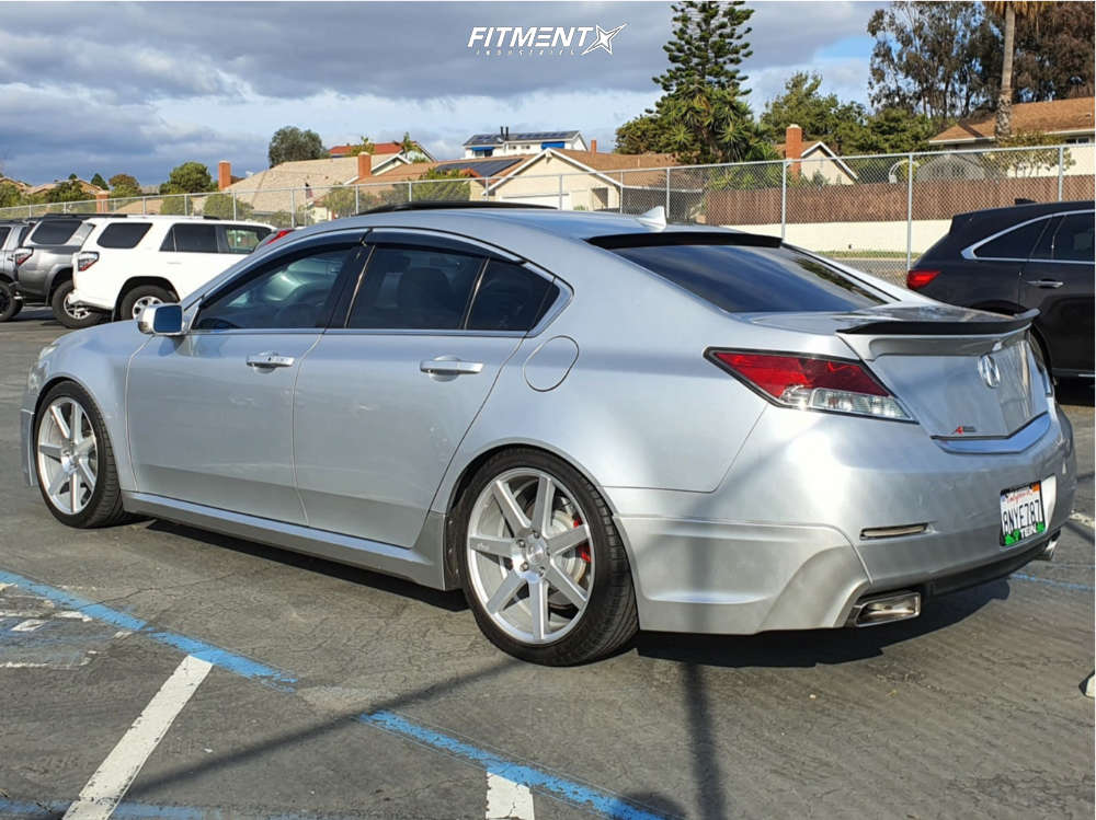 2012 Acura TL SH-AWD with 19x8.5 Niche Verona and Accelera 245x40 on ...