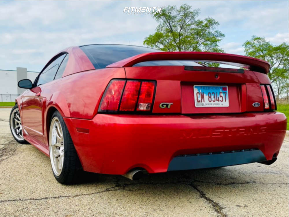 1999 Ford Mustang GT with 18x9.5 Aodhan Ds02 and Michelin 295x35 on ...