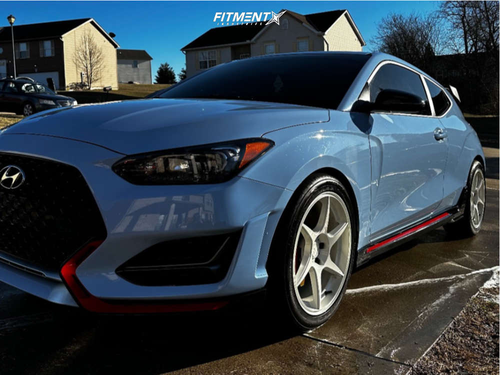 2019 Hyundai Veloster N Base with 18x8.5 Anovia Titan and Toyo Tires ...