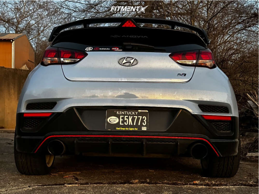 2019 Hyundai Veloster N Base with 18x8.5 Anovia Titan and Toyo Tires ...