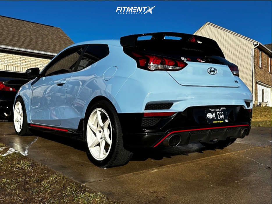 2019 Hyundai Veloster N Base with 18x8.5 Anovia Titan and Toyo Tires ...