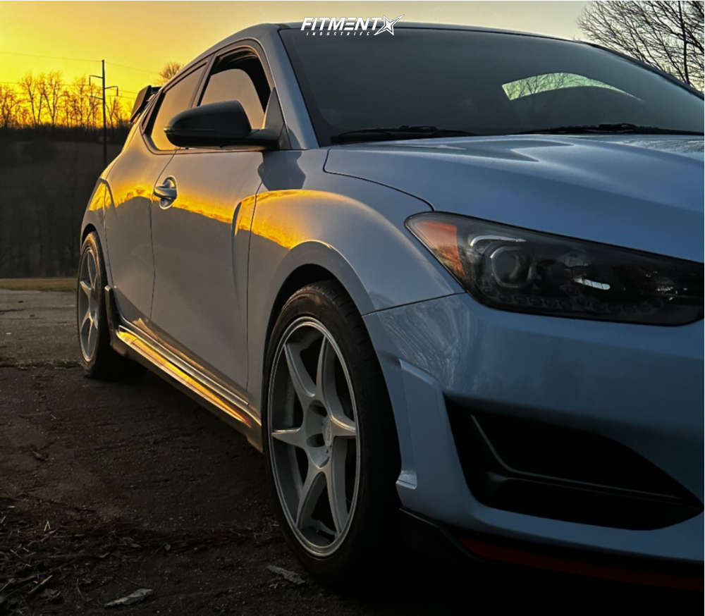2019 Hyundai Veloster N Base with 18x8.5 Anovia Titan and Toyo Tires ...