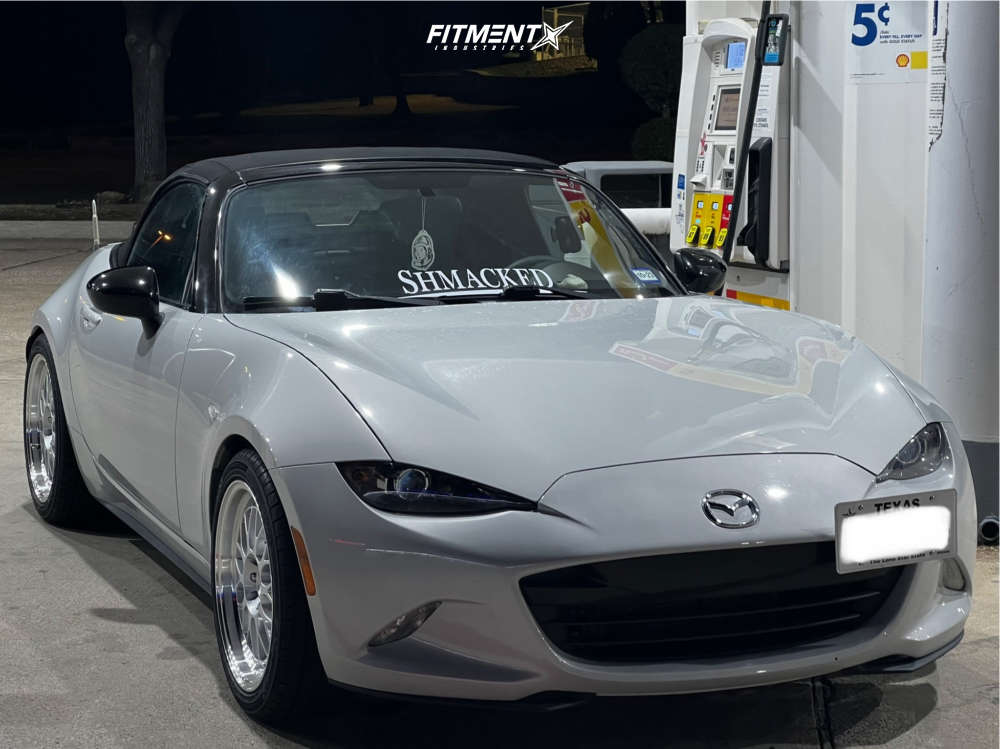 2016 Mazda MX-5 Miata Sport with 17x8 Aodhan Ah02 and Vercelli 235x40 ...