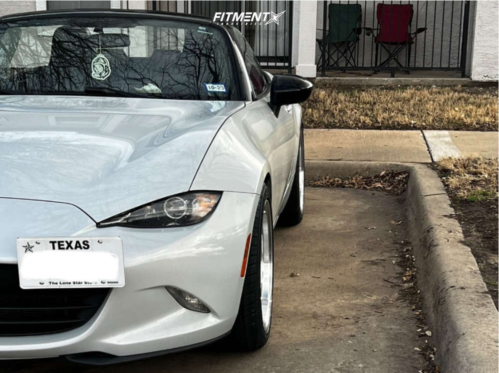 2016 Mazda MX-5 Miata Sport with 17x8 Aodhan Ah02 and Vercelli 235x40 ...