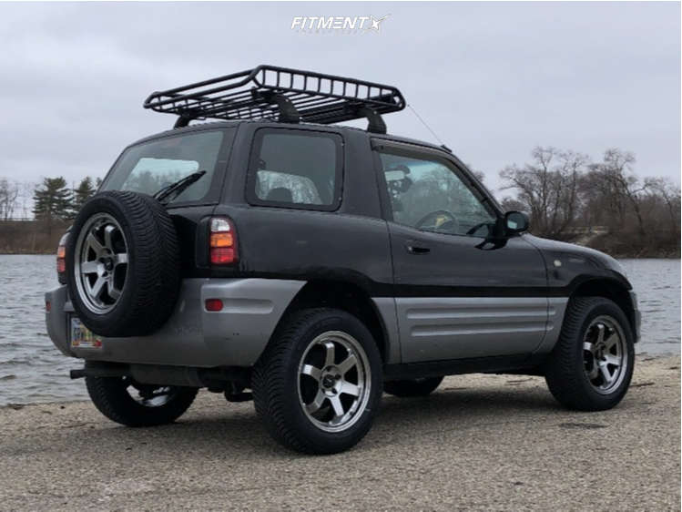 1996 Toyota RAV4 Base with 17x8 AVID1 Av6 and Michelin 235x55 on Stock ...