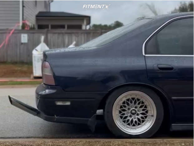 1995 Honda Accord LX with 15x8 MST Mt36 and Hankook 195x45 on Coilovers ...