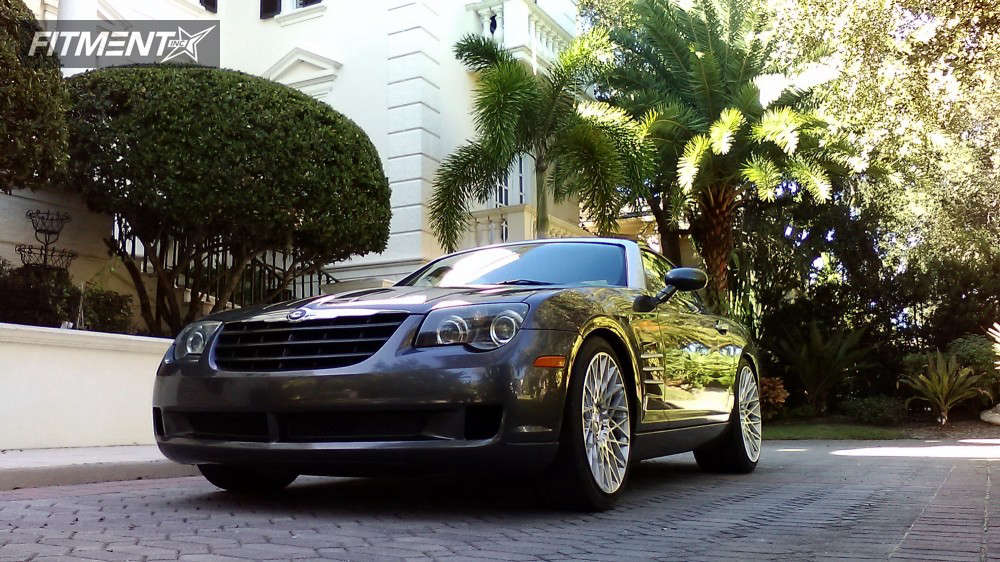 2004 Chrysler Crossfire Base with 18x8 Niche Citrine and Nitto 225x40 ...