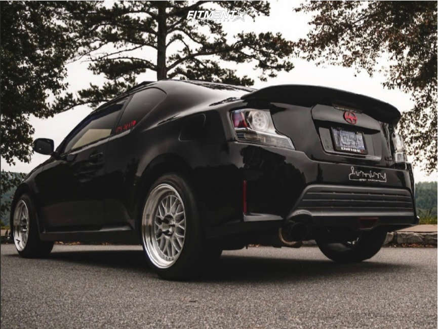 2014 Scion TC Base with 18x9.5 Aodhan Ah02 and Firestone 225x45 on ...