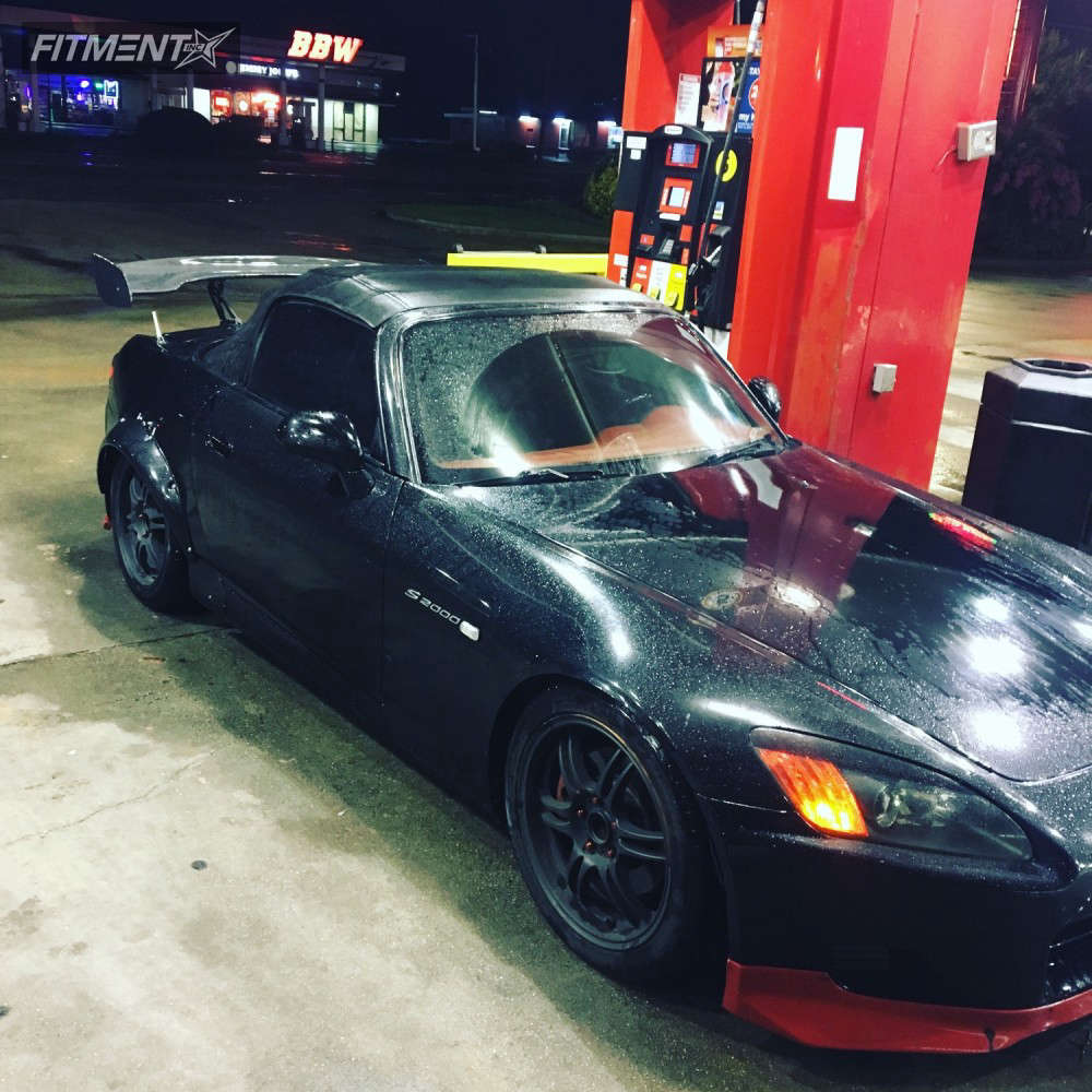 2002 Honda S2000 Base with 17x10 5zigen and Goodyear 255x40 on ...
