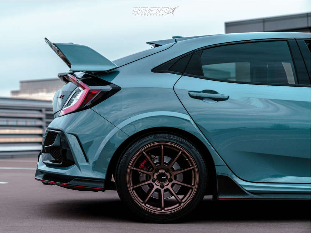 2021 Honda Civic Type R with 18x9.5 Enkei Triumph and GT Radial 265x35 ...