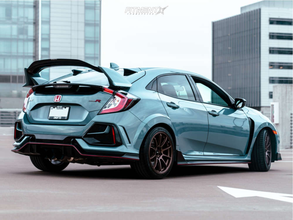 2021 Honda Civic Type R with 18x9.5 Enkei Triumph and GT Radial 265x35 ...