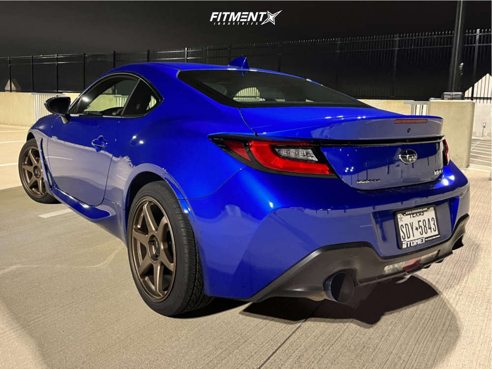 2023 Subaru BRZ Limited with 18x8.5 Enkei T6r and Vercelli 235x40 on Stock Suspension | 2564068 ...