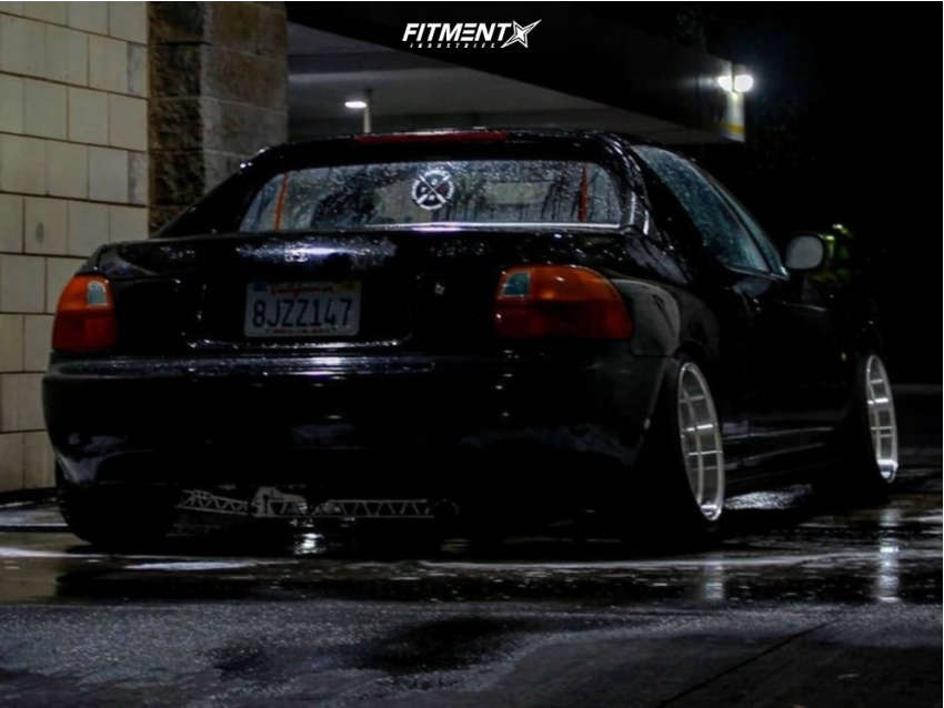 1993 Honda Civic Del Sol Si with 15x8 AVID1 Av18 and Federal 195x45 on ...