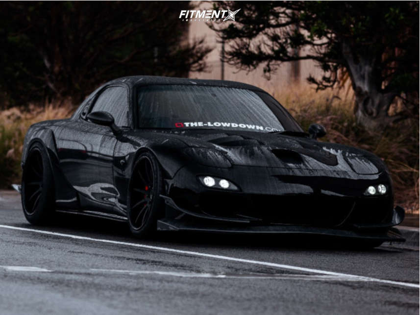 1993 Mazda RX-7 Base with 19x10.5 SSR CV01 and Michelin 265x30 on ...