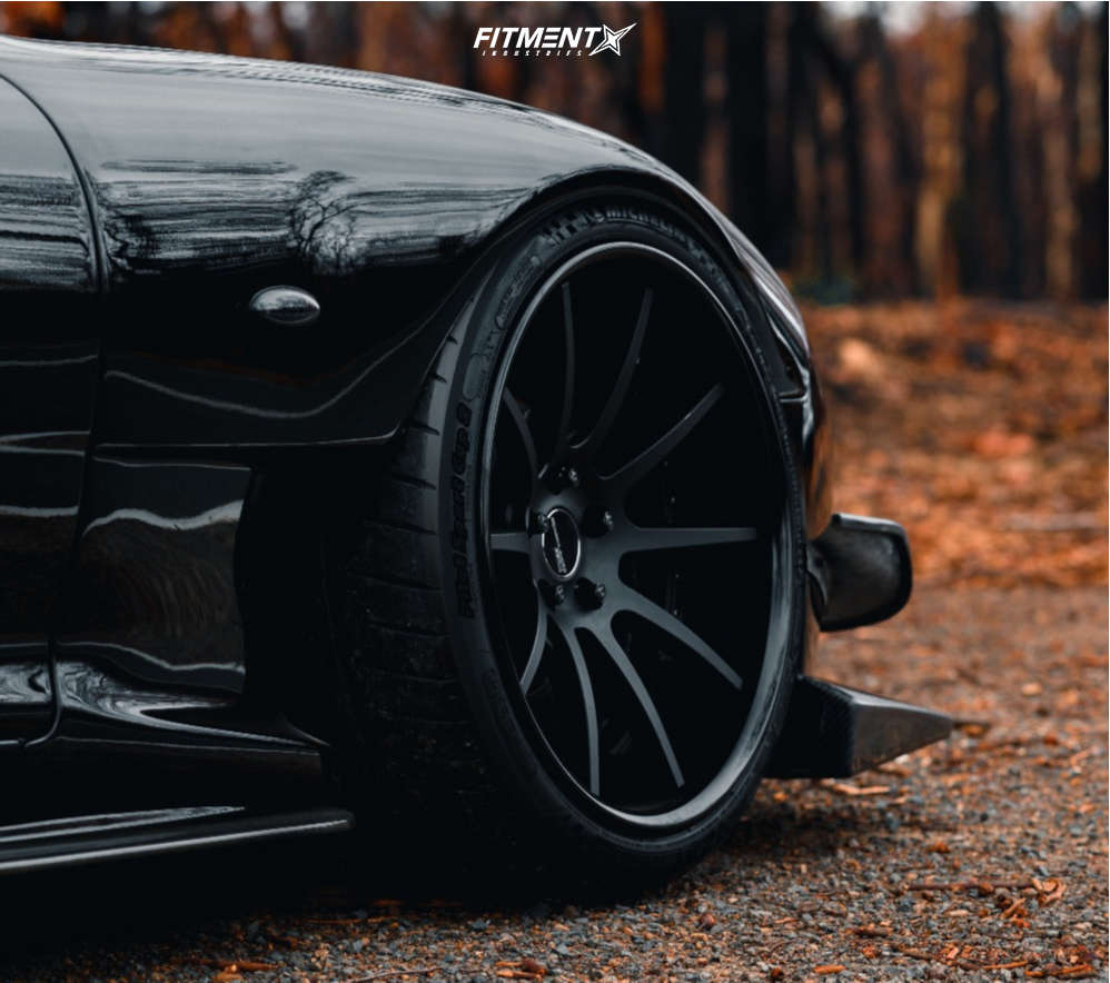 1993 Mazda RX-7 Base with 19x10.5 SSR CV01 and Michelin 265x30 on ...