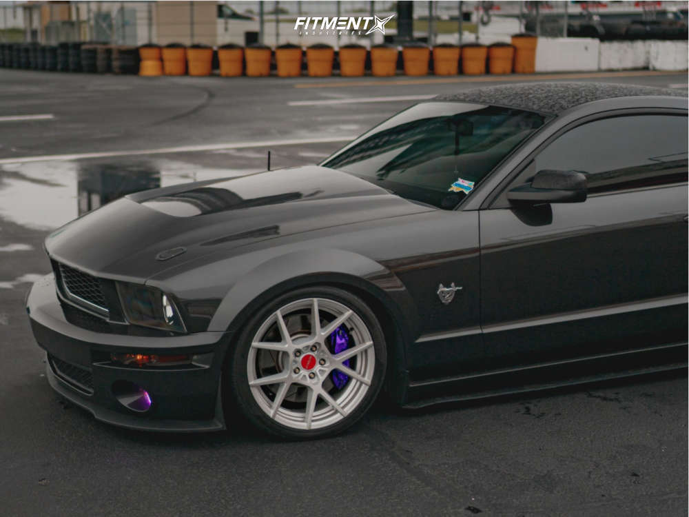 2009 Ford Mustang GT with 19x8.5 Rotiform Kps and Ohtsu 235x35 on ...
