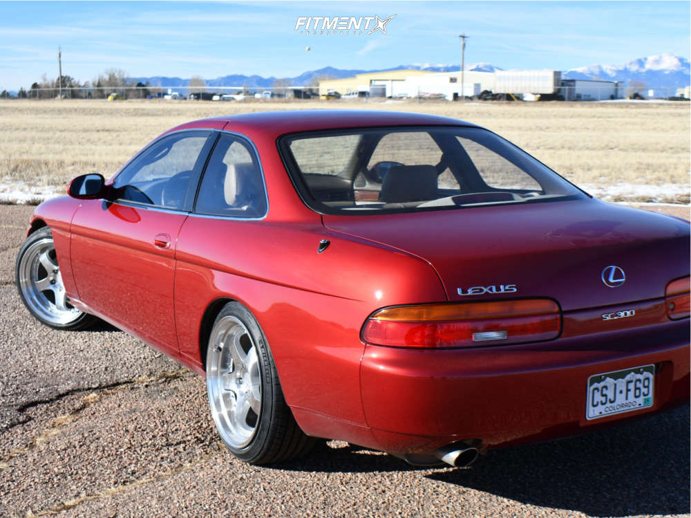 1992 Lexus SC300 Base with 18x9.5 Aodhan Ah03 and Michelin 225x40 on ...