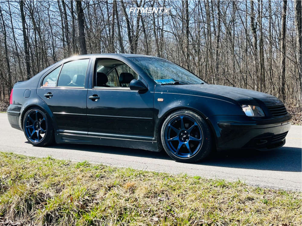 1999 Volkswagen Jetta GLS with 17x8 Motegi Mr154 and Vercelli 215x45 on ...