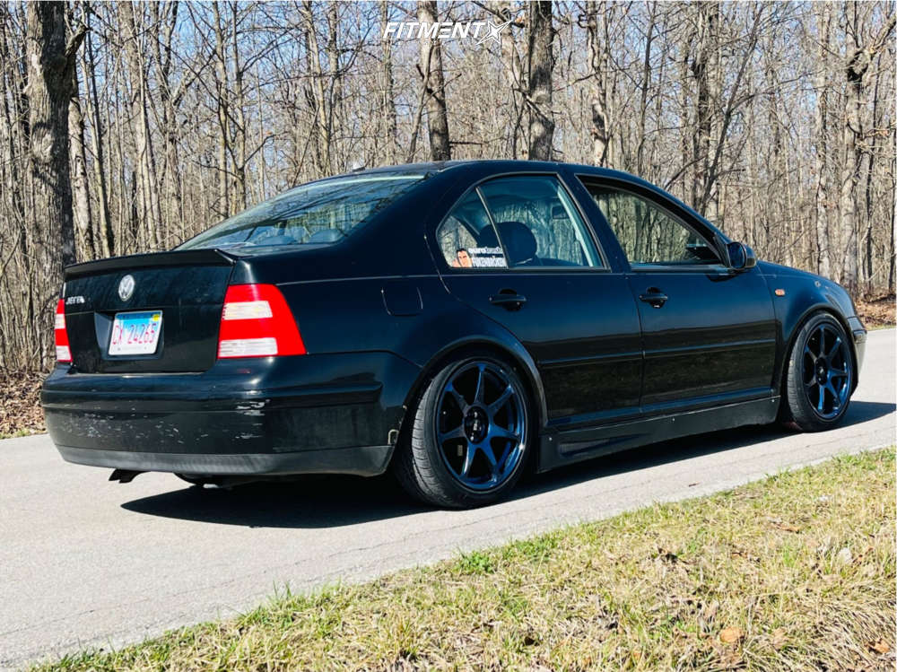 1999 Volkswagen Jetta GLS with 17x8 Motegi Mr154 and Vercelli 215x45 on ...