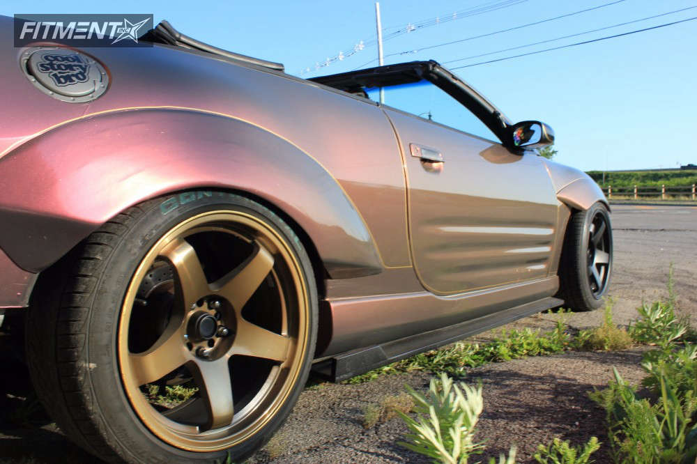 2001 Mitsubishi Eclipse GT with 18x9.5 Rota P45R and Continental 245x40 ...