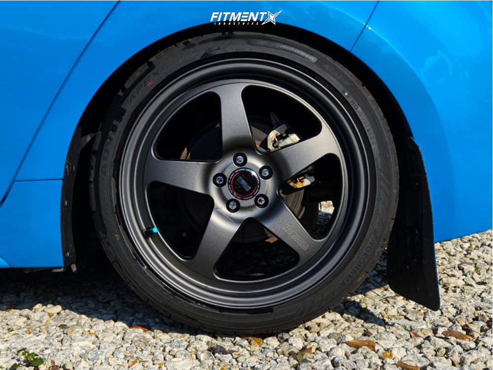 2021 Toyota Corolla XSE with 18x9.5 Momo Etna and Yokohama 255x35 on ...