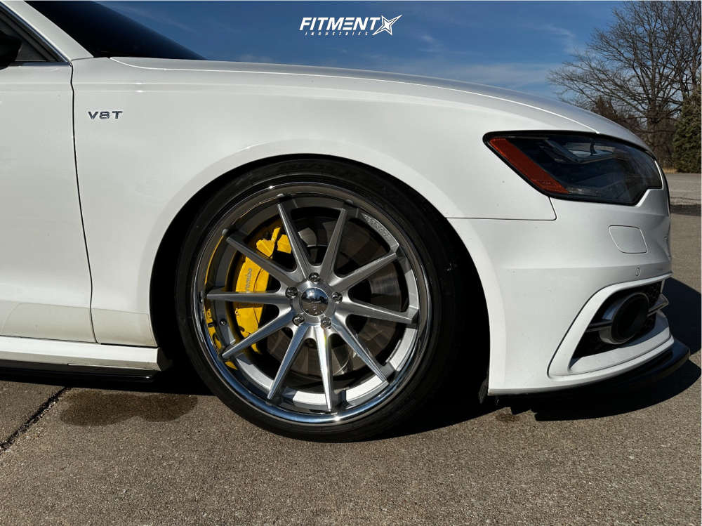 2013 Audi S6 Prestige with 20x10.5 Ferrada Fr4 and Pirelli 255x35 on ...