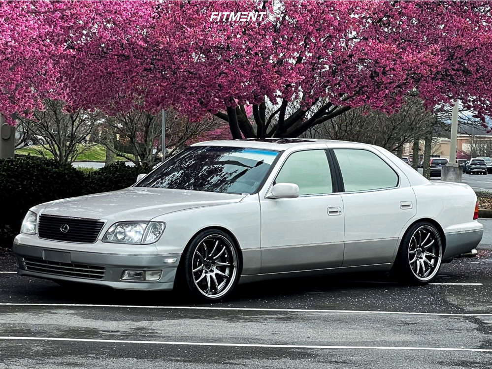 1998 Lexus LS400 Base with 19x9.5 Aodhan Ds02 and Westlake 235x35 on Coilovers | 2569930 ...
