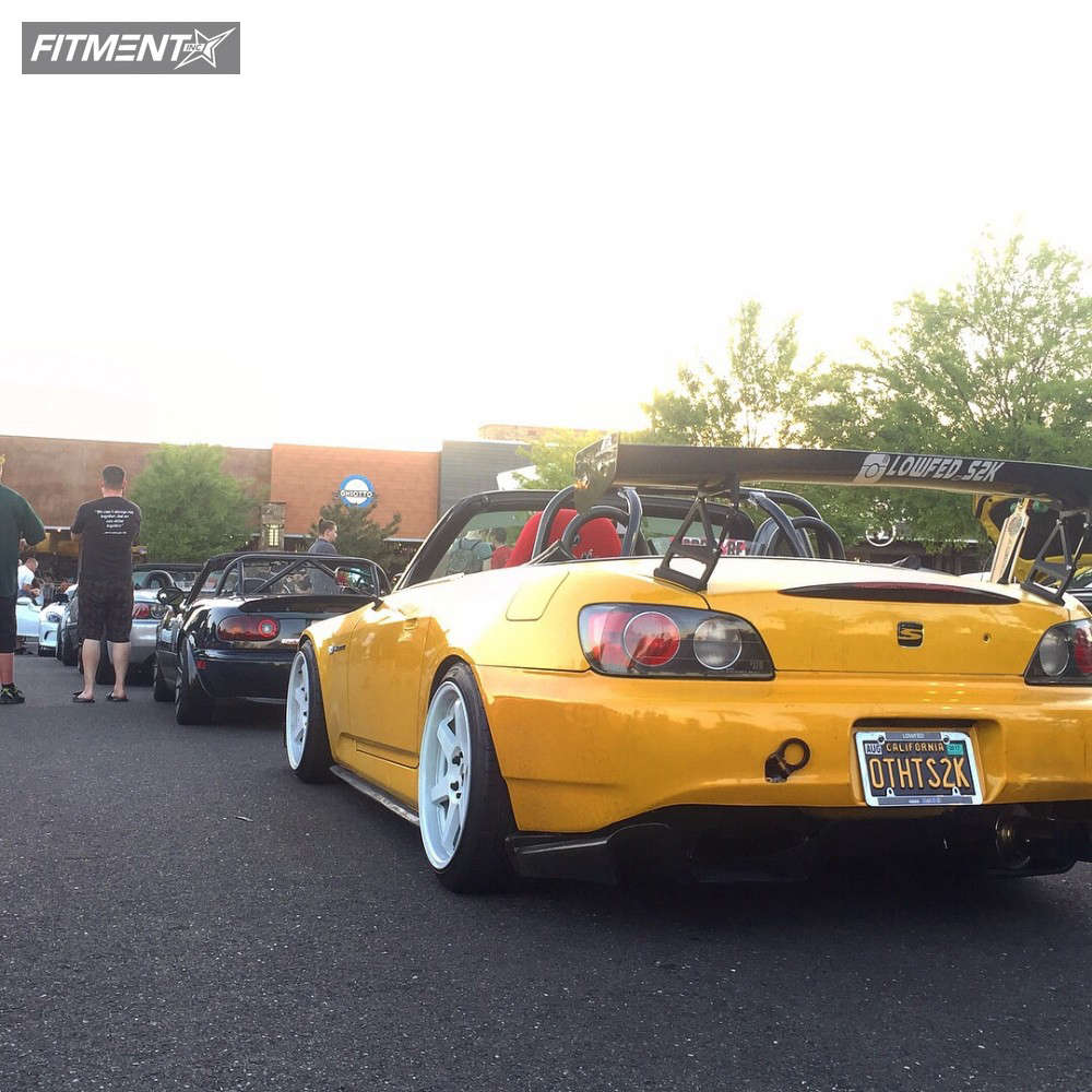 2002 Honda S2000 Base with 18x9.5 ESR Sr07 and Nitto 215x40 on ...