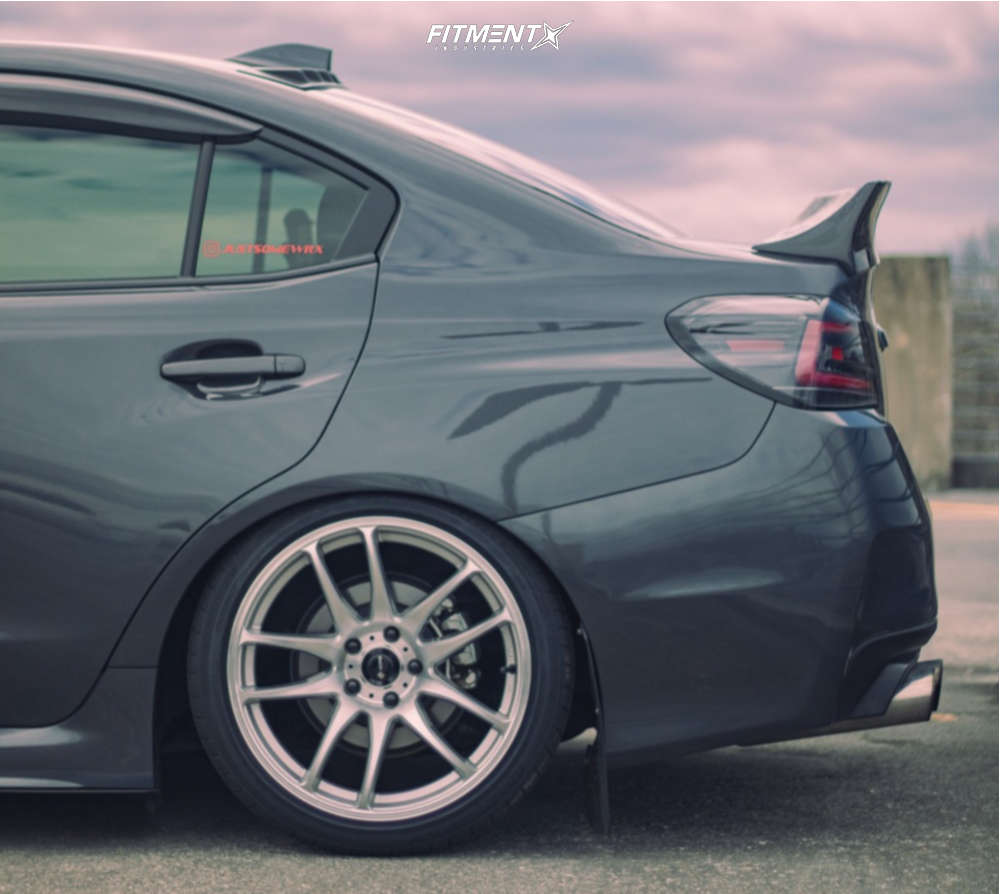 2021 Subaru WRX Premium with 18x9.5 Vors Tr4 and Velozza 235x40 on ...