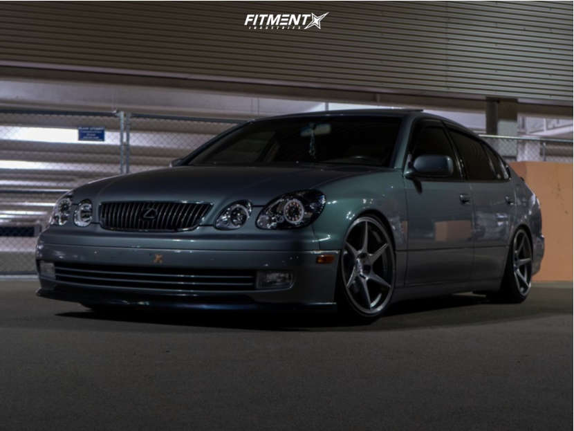 2004 Lexus GS300 Base with 18x8.5 Anovia Titan and Delinte 225x40 on ...