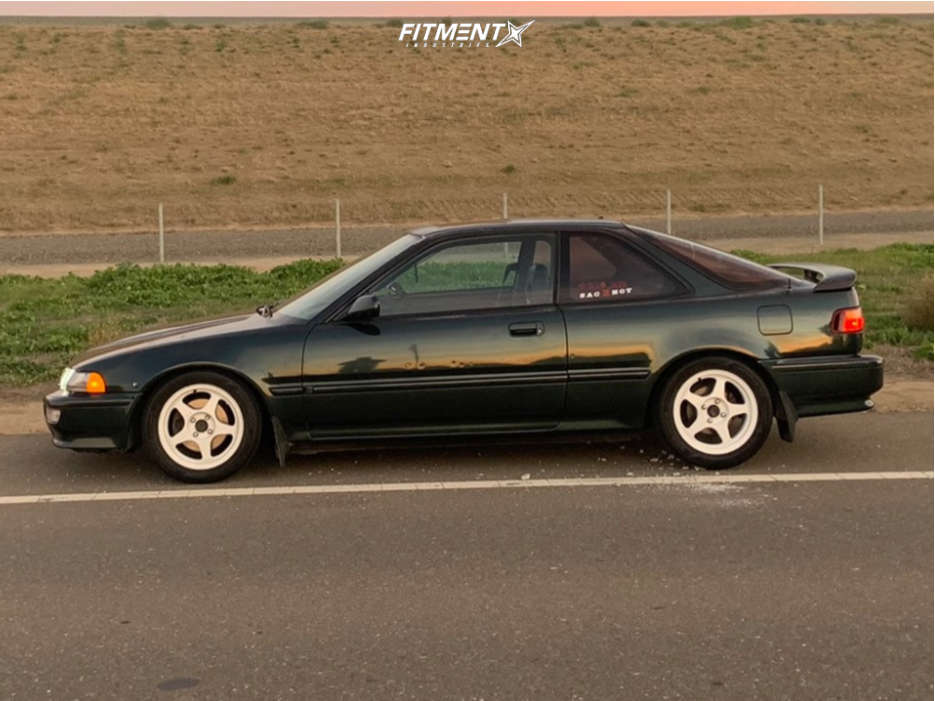 1993 Acura Integra LS with 15x6.5 AVID1 AV8 and Hankook 205x50 on ...