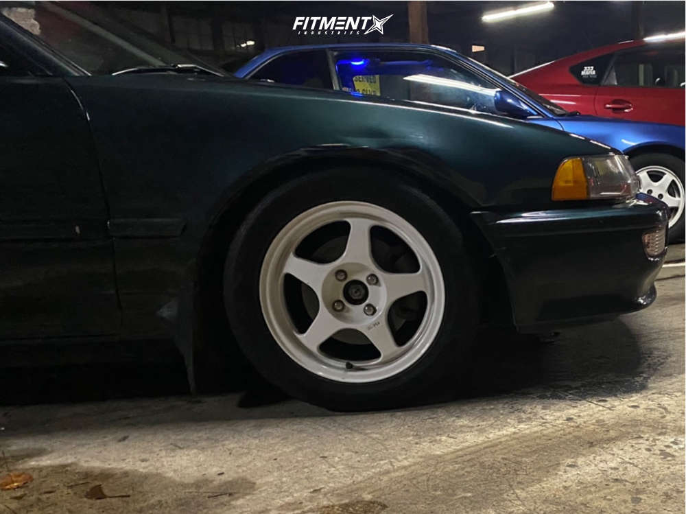1993 Acura Integra LS with 15x6.5 AVID1 AV8 and Hankook 205x50 on ...