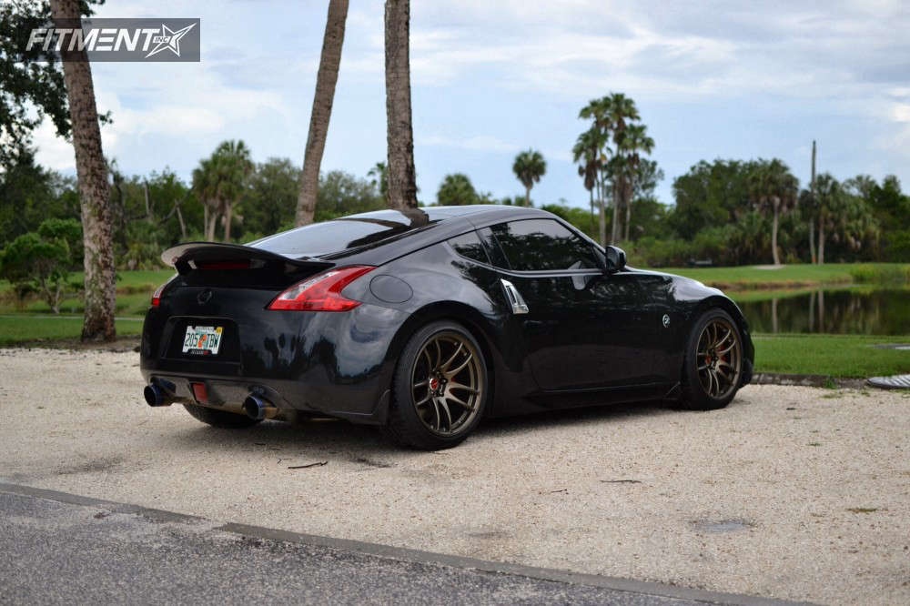 2014 Nissan 370Z Nismo with 19x9.5 Work Emotion Cr Kiwami and ...