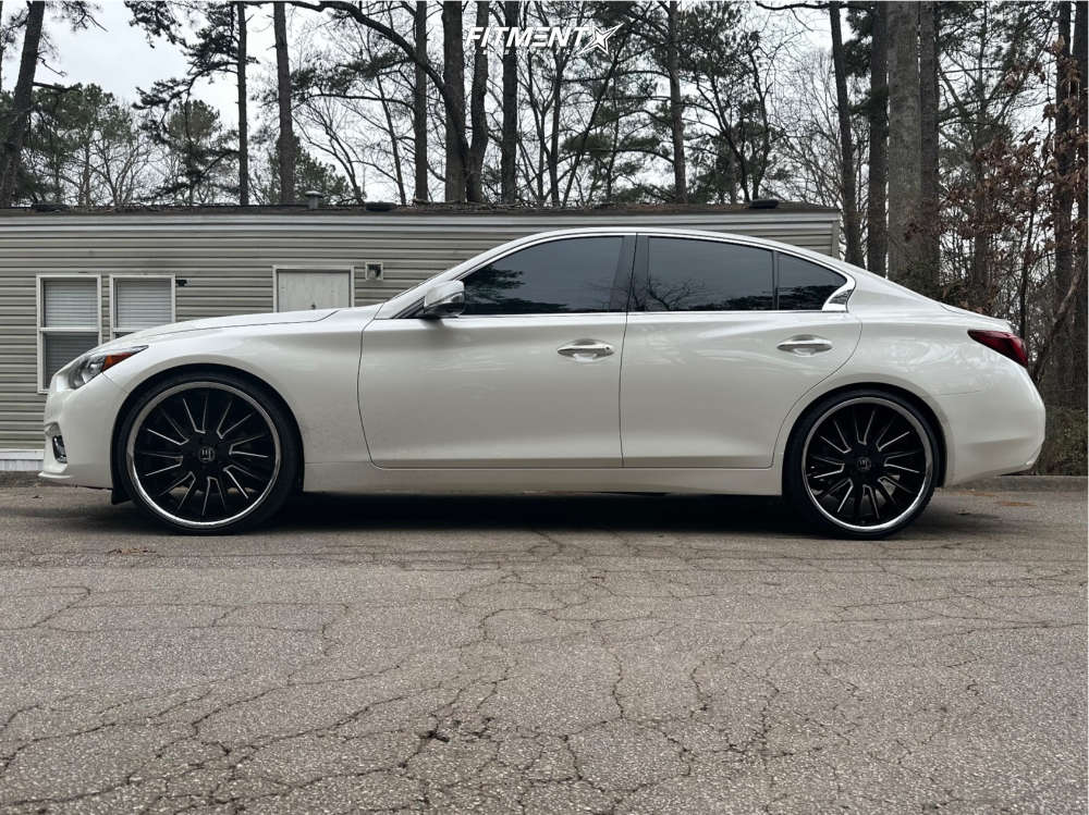 2021 INFINITI Q50 Luxe with 22x9 Luxxx Alloys Luxle9 and Delinte 245x30 ...