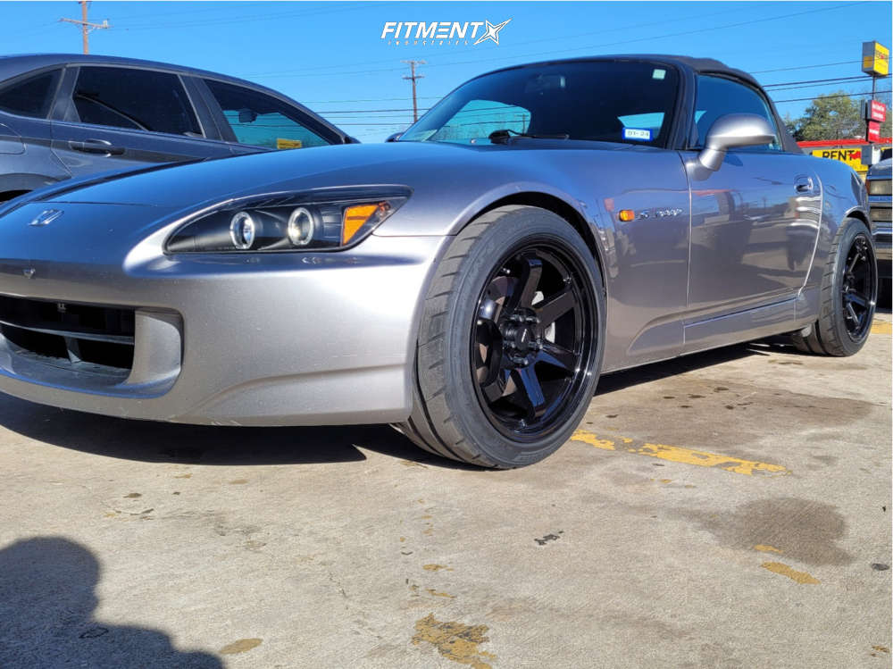 2007 Honda S2000 Base with 18x9.5 AVID1 Av6 and Nitto 245x40 on Stock ...