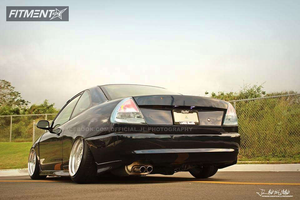 2001 Mitsubishi Mirage LS with 16x9 BBS Rs and Continental 195x45 on ...