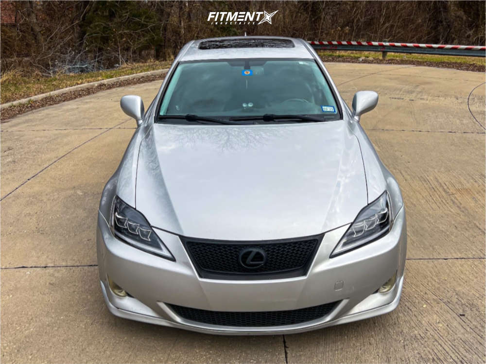 2008 Lexus IS250 Base with 18x8.5 Aodhan Ah-x and Sumitomo 225x40 on ...