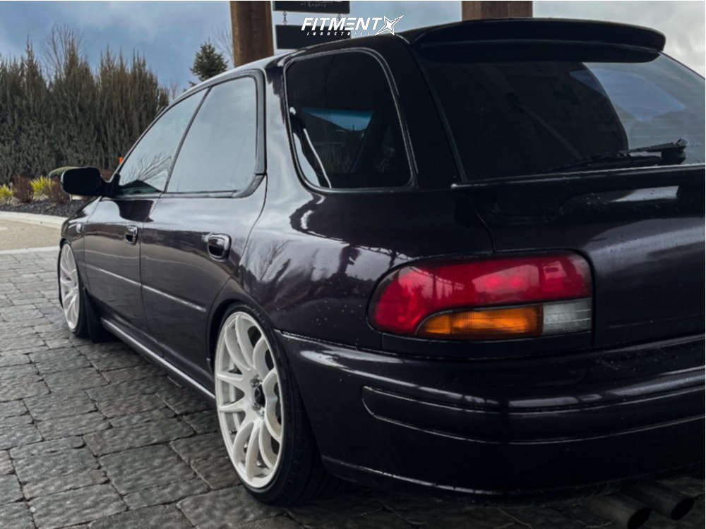2000 Subaru Impreza Outback with 17x8 Vors Tr4 and Vercelli 205x40 on ...