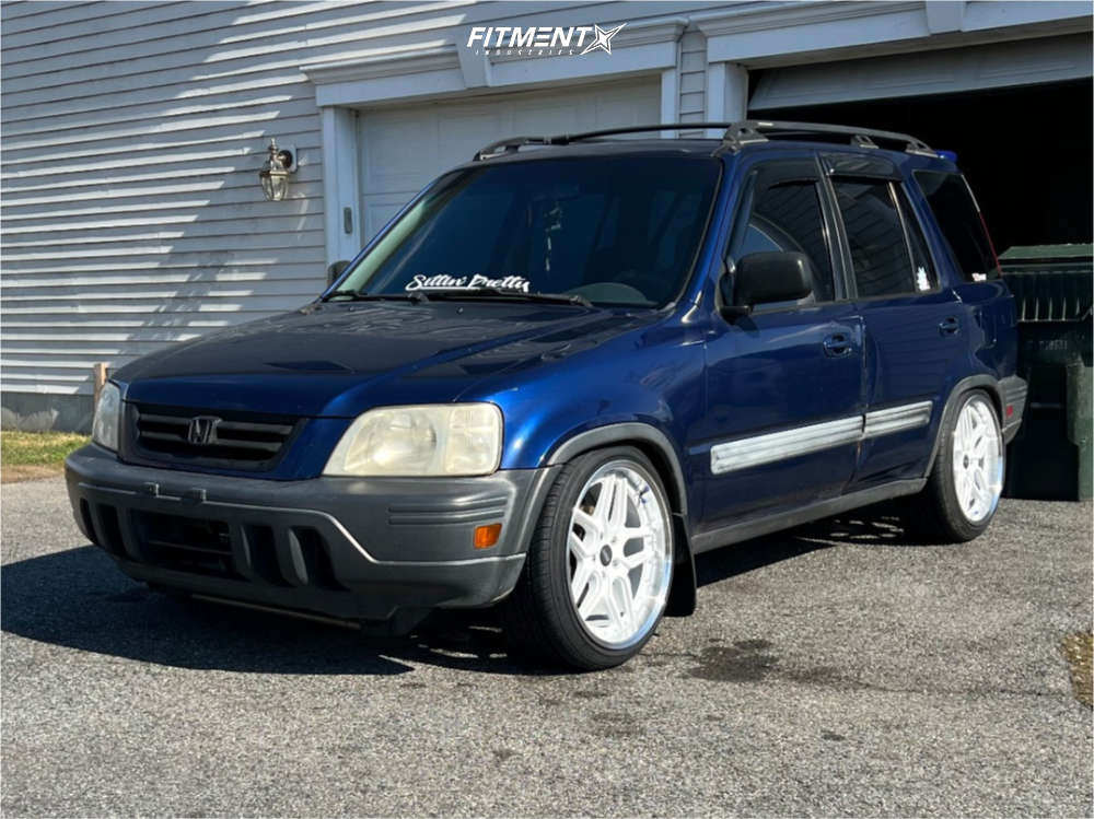 1999 Honda CR-V EX with 19x9.5 ESR Cs15 and Vercelli 225x40 on ...