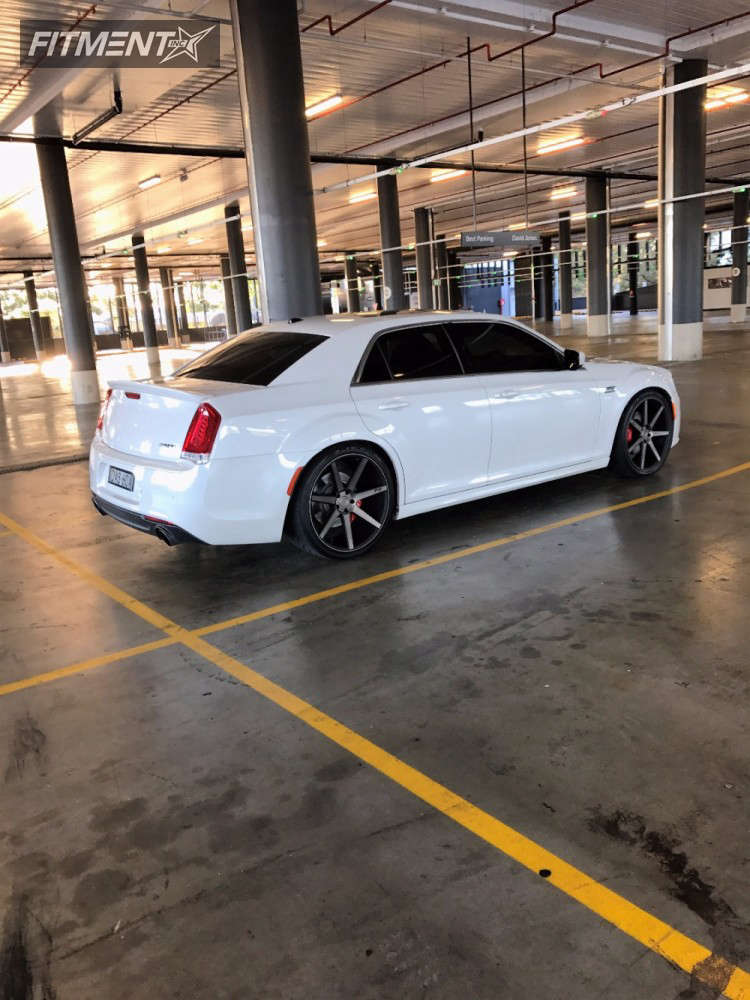 2015 Chrysler 300 C with 22x9 Niche Verona and Nitto 265x35 on Stock ...