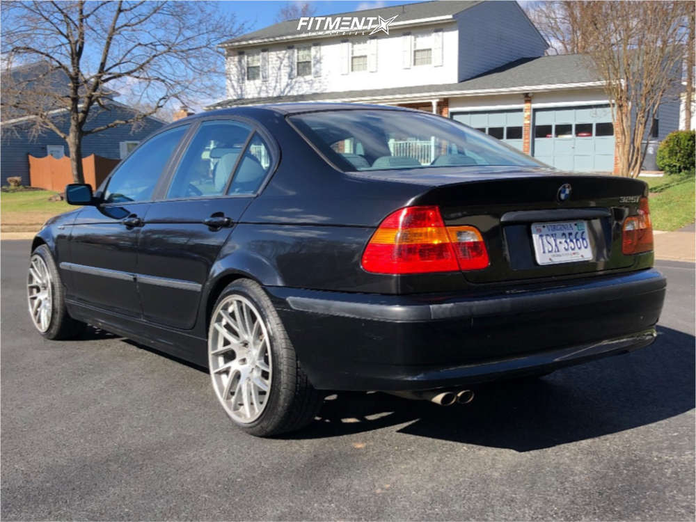 2003 BMW 325i Base with 19x9.5 Anovia Elder and Vercelli 225x40 on ...