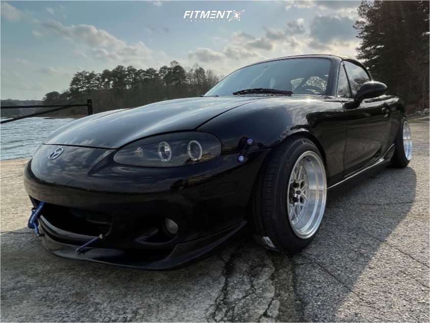 2004 Mazda Miata LS with 15x9 Vors Vr7 and Sailun 195x50 on Coilovers ...