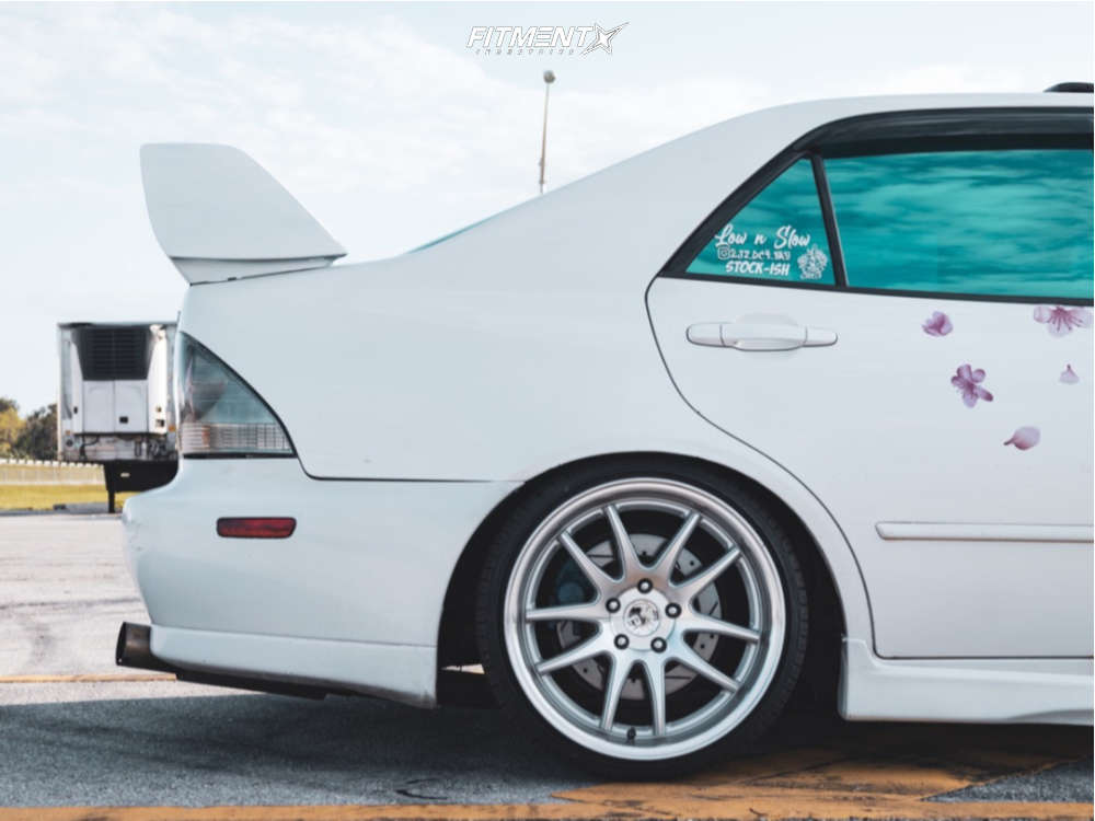 2005 Lexus IS300 Base with 18x9.5 Aodhan Ds02 and Vercelli 215x35 on Coilovers | 2579058 ...