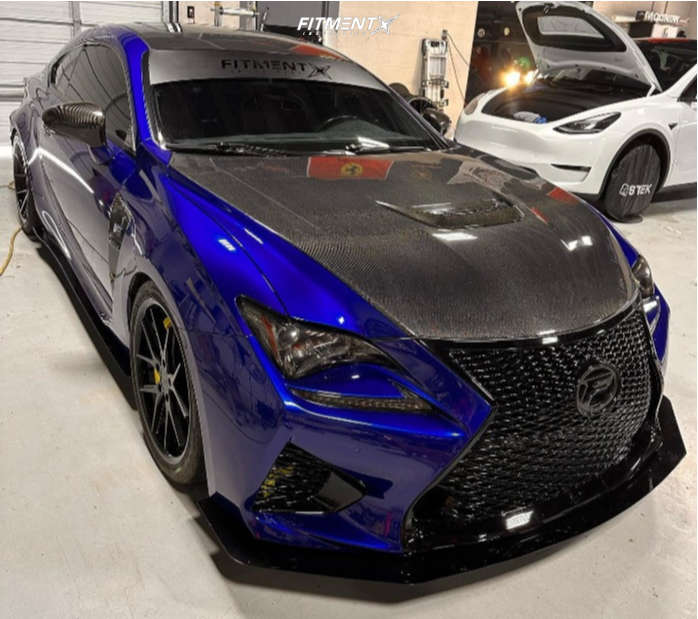 2017 Lexus RC F Base with 19x8.5 Ferrada FR2 and Nitto 255x35 on ...