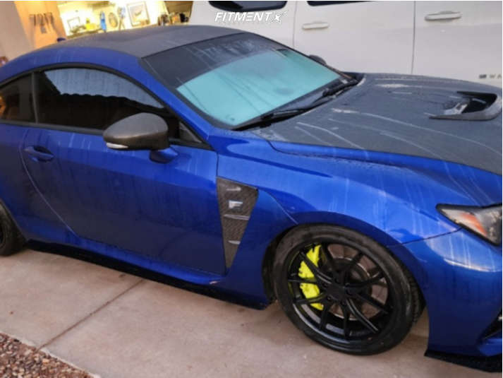 2017 Lexus RC F Base with 19x8.5 Ferrada FR2 and Nitto 255x35 on ...